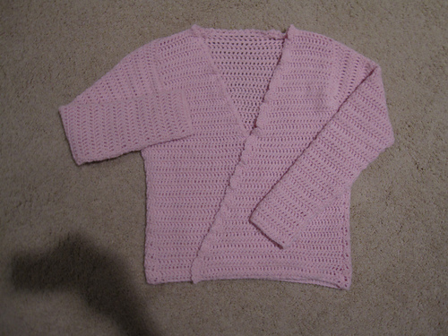 Ravelry: posh ballet wrap pattern by Nancy Queen and Mary Ellen O'Connell