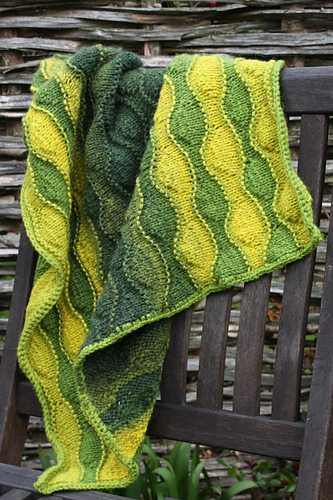 Ravelry: Bobbly Baby Blanket in Kauni Yarn pattern by Menteje's Knits