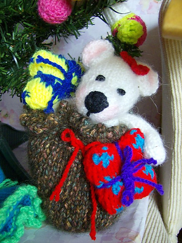 Ravelry: It's Very Bear-ley Christmas Time!- Tree Trims/Toys pattern by ...
