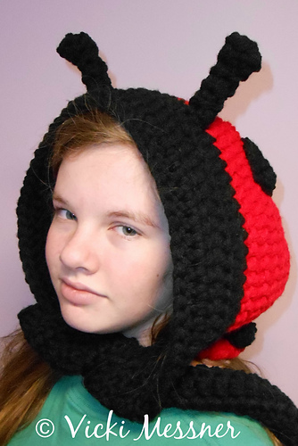 Ravelry: Jitterbug Ladybug and Bumblebee Scoodies pattern by Donna Knox