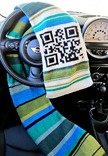 Ravelry: QR-key pattern by Lisa Bogart