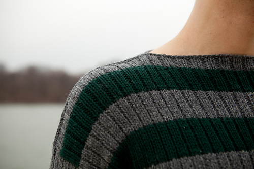 Ravelry: Humphrey Bogart Ribbed Pullover pattern by Kathleen Lawton-Trask