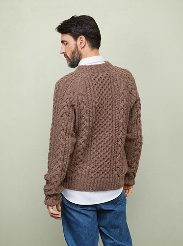 Ravelry: No. 3 Wilbur Sweater Men pattern by Sandnes Design
