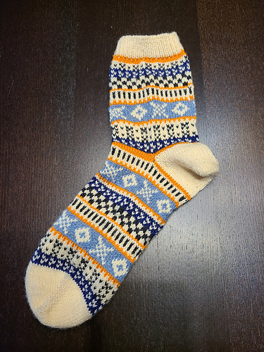 Ravelry: Nordic Socks pattern by Gen Nielsen