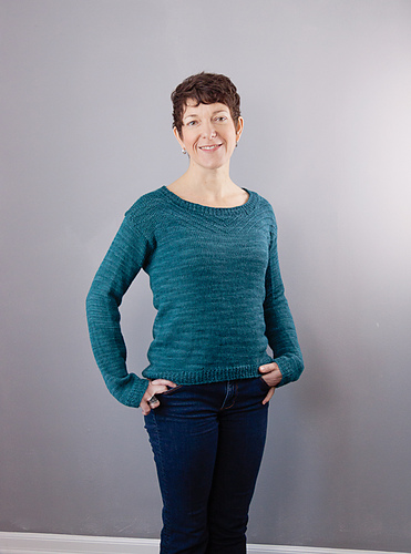 Ravelry: Rounded Hem Pullover pattern by Megan Goodacre