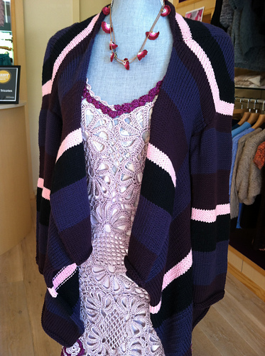 Ravelry: Hexa Flare Cardigan pattern by Malvina Guretsky