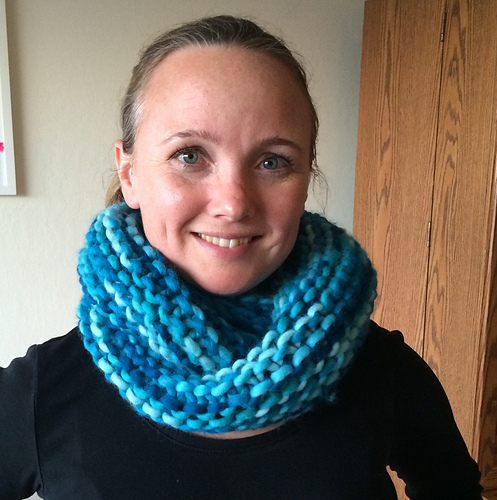 Ravelry: Mega Garter Stitch Shrug pattern by Leanne Prouse