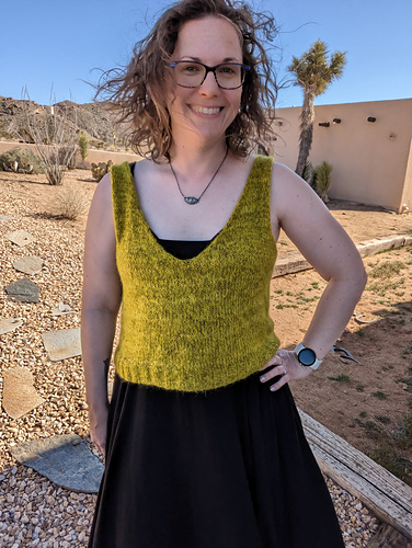Ravelry: Wisp Tank pattern by Caitlin Hunter