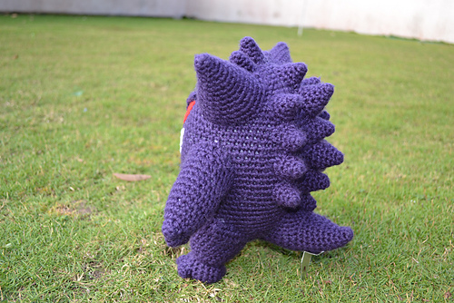 Ravelry: Gengar pattern by Ana Amélia (Miahandcrafter)