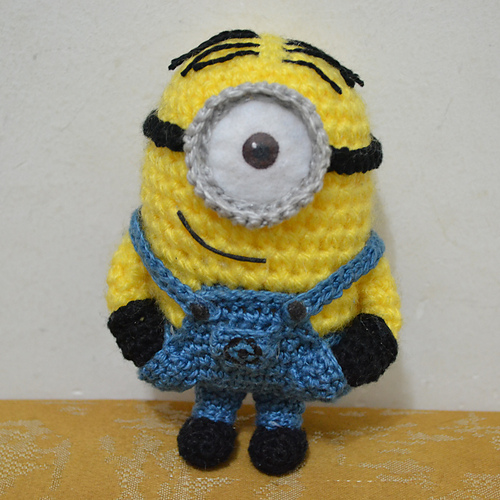 Ravelry: Minion Stuart pattern by Ana Amélia (Miahandcrafter)
