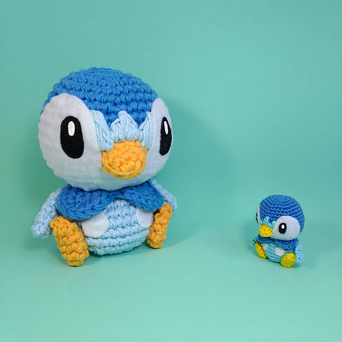 Ravelry: Piplup Pokemon pattern by Ana Amélia (Miahandcrafter)