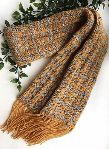 Ravelry: Tartan Plaid Scarf pattern by Justyna Srock