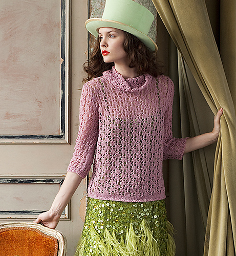 Ravelry: #30 Vintage Lace Blouse pattern by Vogue Knitting
