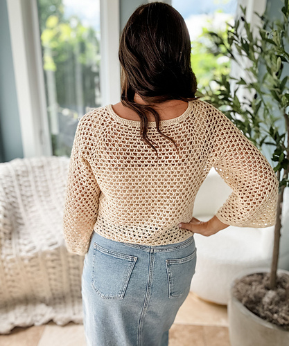 Ravelry: V-Stitch Summer Cardigan pattern by MJ's Off The Hook Designs