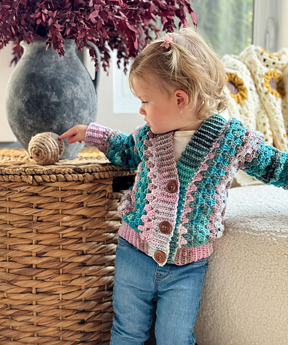 Ravelry: Children's Cascade Cardigan pattern by MJ's Off The Hook Designs