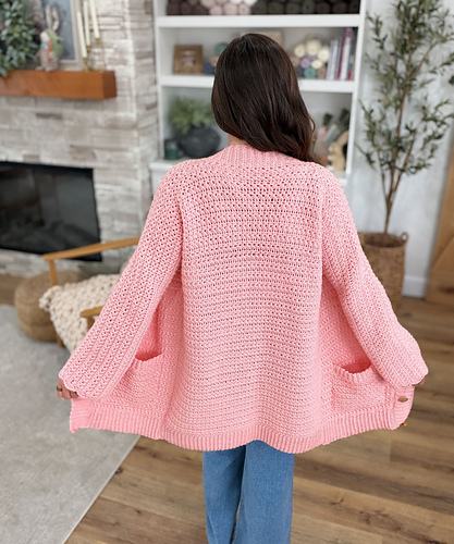 Ravelry: Timeless Star Stitch Cardigan pattern by MJ's Off The Hook Designs