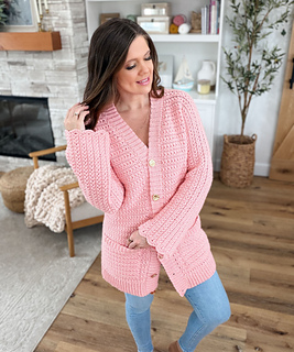 Ravelry: Timeless Star Stitch Cardigan pattern by MJ's Off The Hook Designs