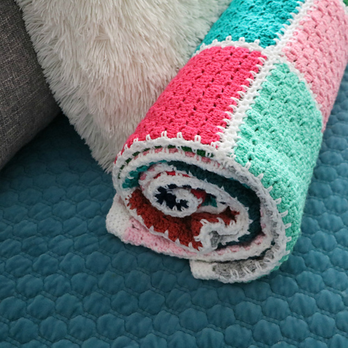 Ravelry: Modern Patchwork Throw pattern by MJ's Off The Hook Designs