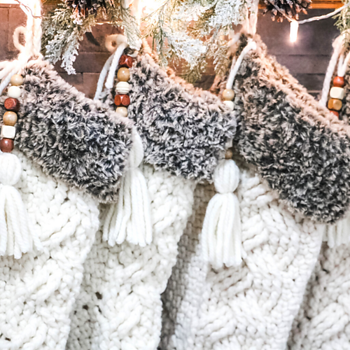 Ravelry: Fable Cable Christmas Stocking pattern by MJ's Off The Hook ...