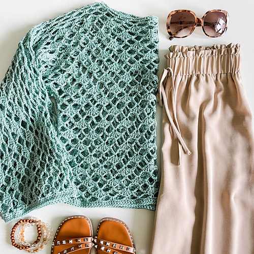 Ravelry: In Bloom Lace Pullover pattern by MJ's Off The Hook Designs