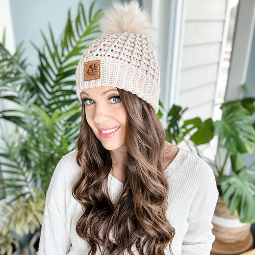 Ravelry: Waffle-icious Hat pattern by MJ's Off The Hook Designs