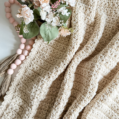 Ravelry: Chunky Star Stitch Blanket pattern by MJ's Off The Hook Designs