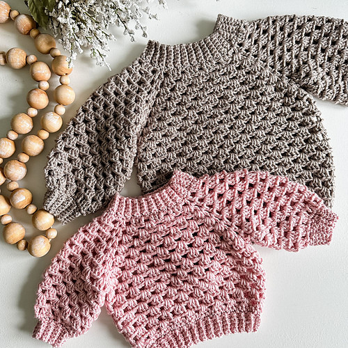 Ravelry: Mini Pop Pullover pattern by MJ's Off The Hook Designs