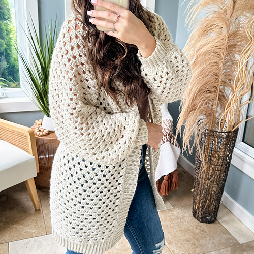 Ravelry: Granny Pop Cardigan pattern by MJ's Off The Hook Designs