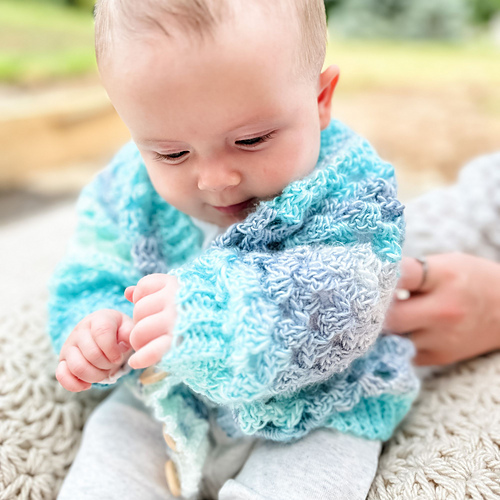 Ravelry: Mini Pop Cardigan pattern by MJ's Off The Hook Designs