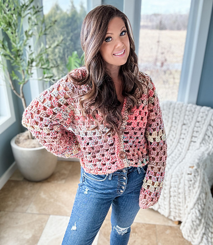 Ravelry: Chunky Granny Cardigan pattern by MJ's Off The Hook Designs