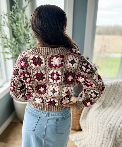 Ravelry: Granny Crop Cardigan pattern by MJ's Off The Hook Designs