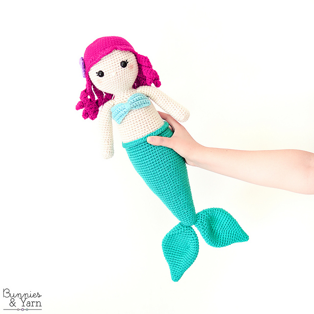 Ravelry: Anna the Friendly Mermaid pattern by Michelle Alvarez