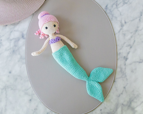 Ravelry: Mindy the Mermaid Doll pattern by Michelle Alvarez