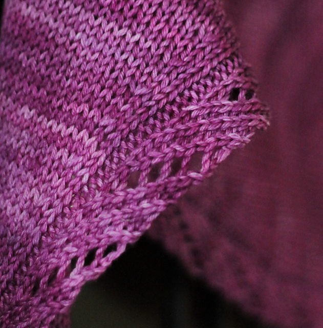 Ravelry: Lacy Lady Shawlette pattern by Michelle Krause