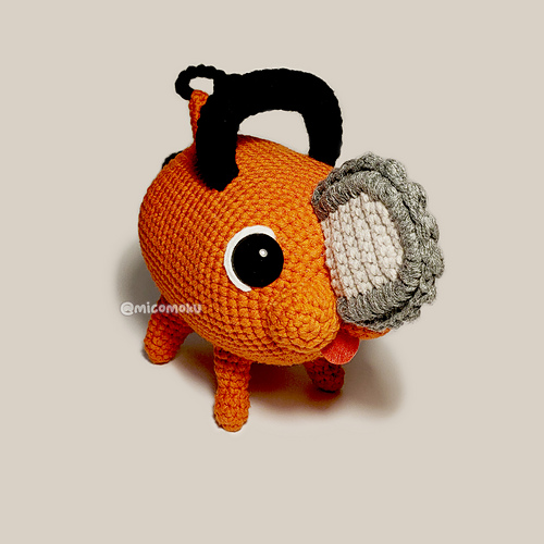 Ravelry: Pochita (Chainsaw Man) amigurumi pattern by Hinata Le