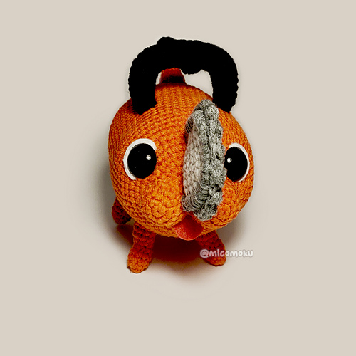 Ravelry: Pochita (Chainsaw Man) amigurumi pattern by Hinata Le