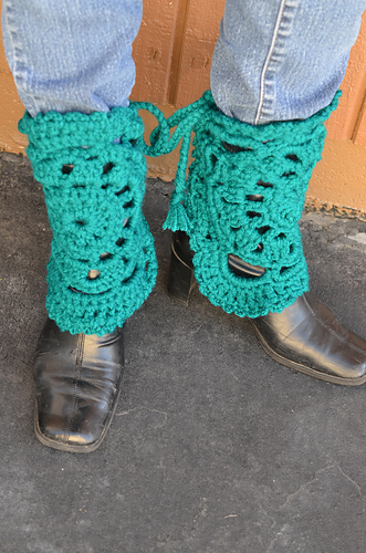 Ravelry: Doily Lace Bootcovers pattern by Shannon Corcoran Family ...