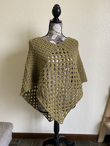 Ravelry: Granny Square Basic Stitch Poncho pattern by Salena Baca