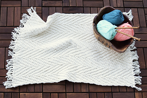 Ravelry: Welcome Home Herringbone Rug pattern by Erin Black