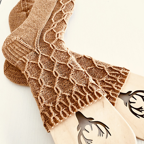 Ravelry: Mathilda Socks pattern by Anja Heumann