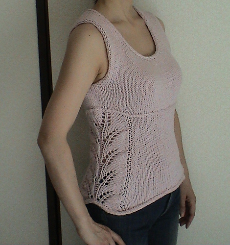 Ravelry: Fern Fitted Shell pattern by Angela Hahn