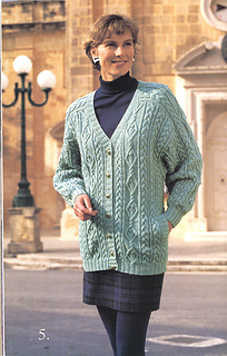 Ravelry: Aran Style Cardigan pattern by Patons