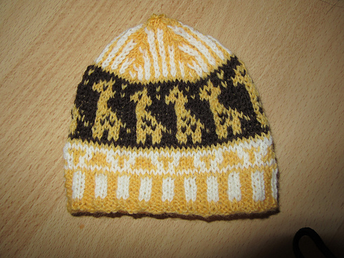 Ravelry: Giraffe kids beanie pattern by Sandra Jäger