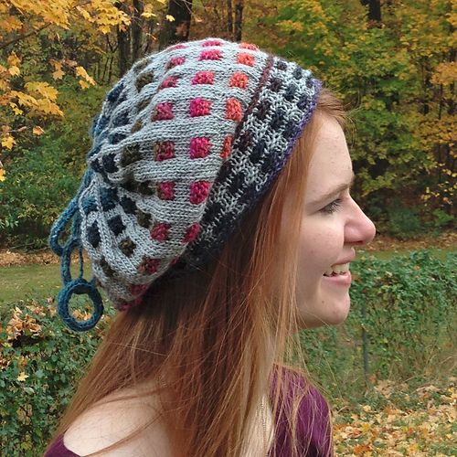 Ravelry: Slouchy Square Hat pattern by Mimi Kezer
