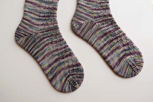 Ravelry: Meadow Socks pattern by Knitting Expat Designs