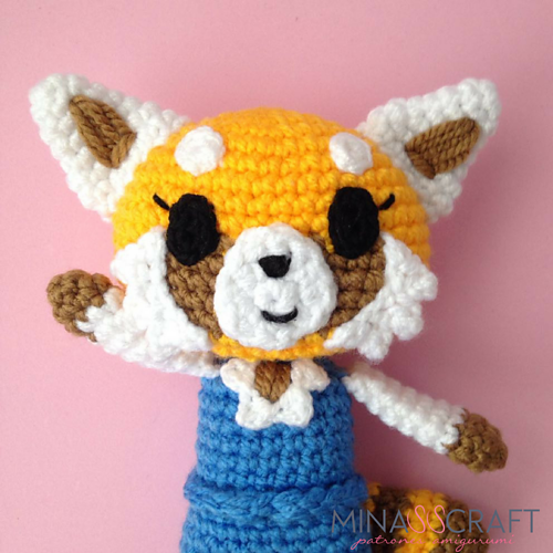 Ravelry: Aggretsuko Amigurumi pattern by Yazmina Nieblas