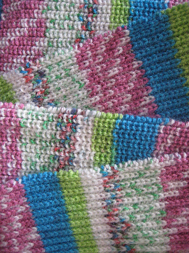 Ravelry: Shaker Rib Hat and Scarf #3077 pattern by Bernat Design Studio