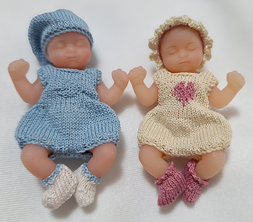 Ravelry: Ben & Molly - Zuru My Mini Baby pattern by Nicola Smith