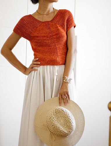 Ravelry: Pyramid in the round pattern by Minimi Knit Design