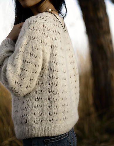 Ravelry: Camelia Cardigan pattern by Minimi Knit Design